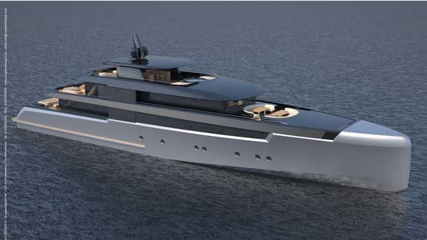 Van Geest Design reveals its 60m fast motor yacht concept
